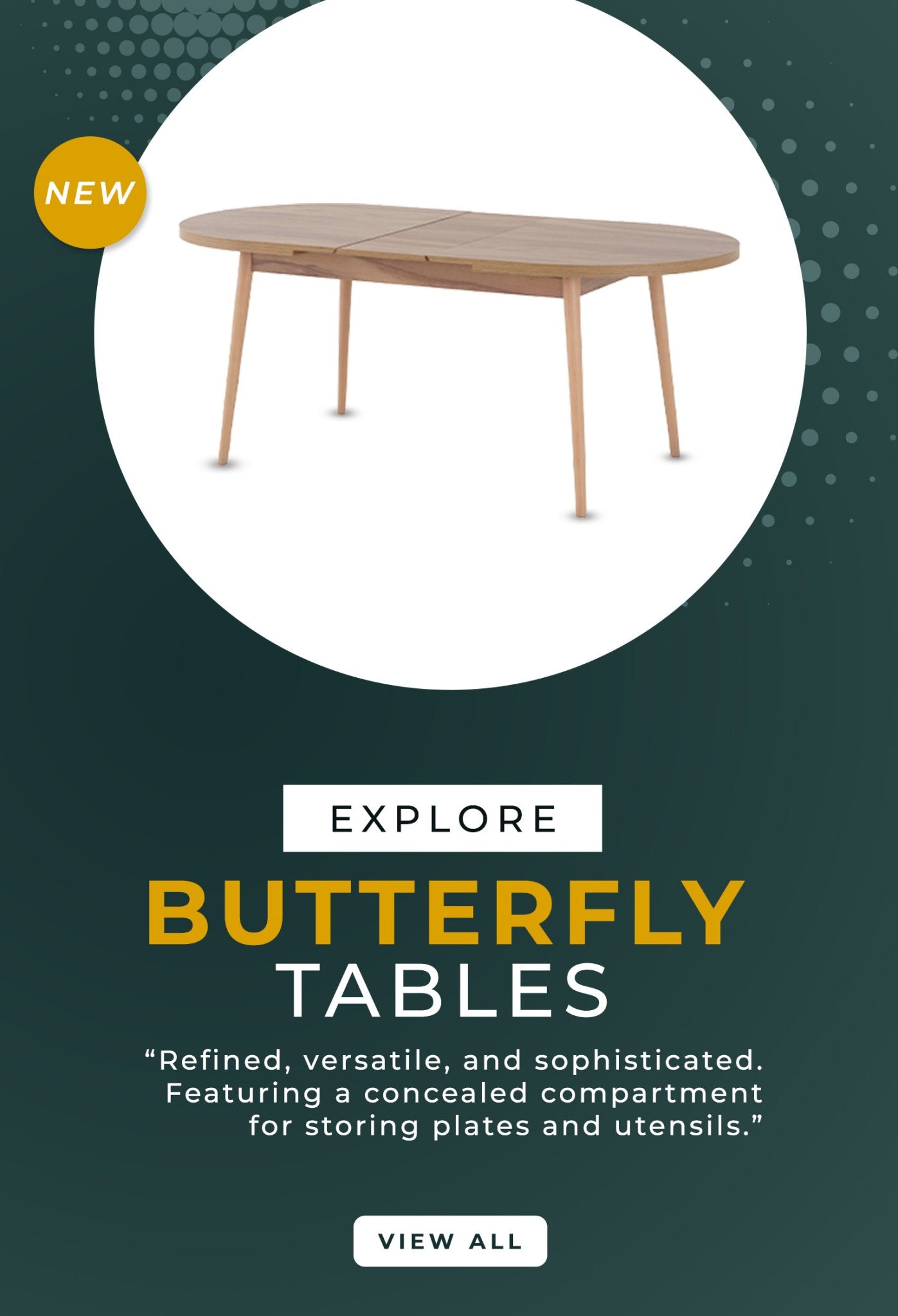 Bera Design | Smart Furnitures - Extendable Dining Tables