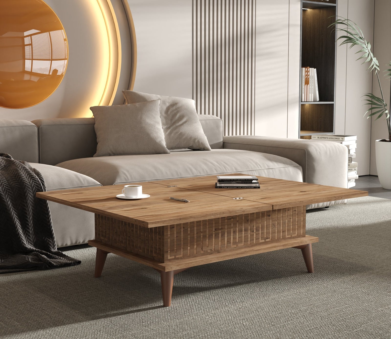 Magic County Coffee Table 6 in 1