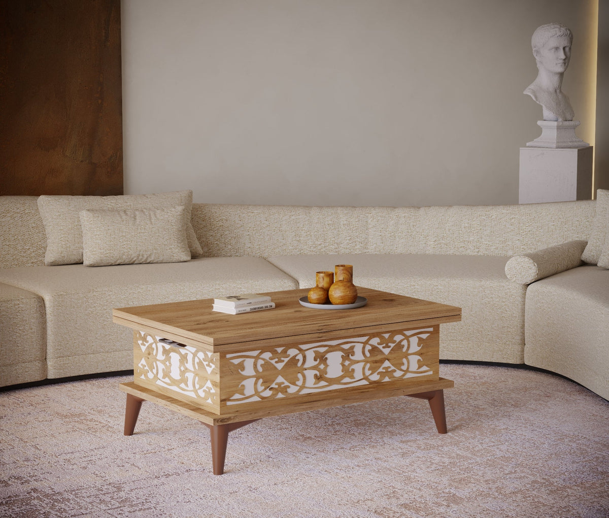 Magic Moroccan Coffee & Dining Table 6 in 1