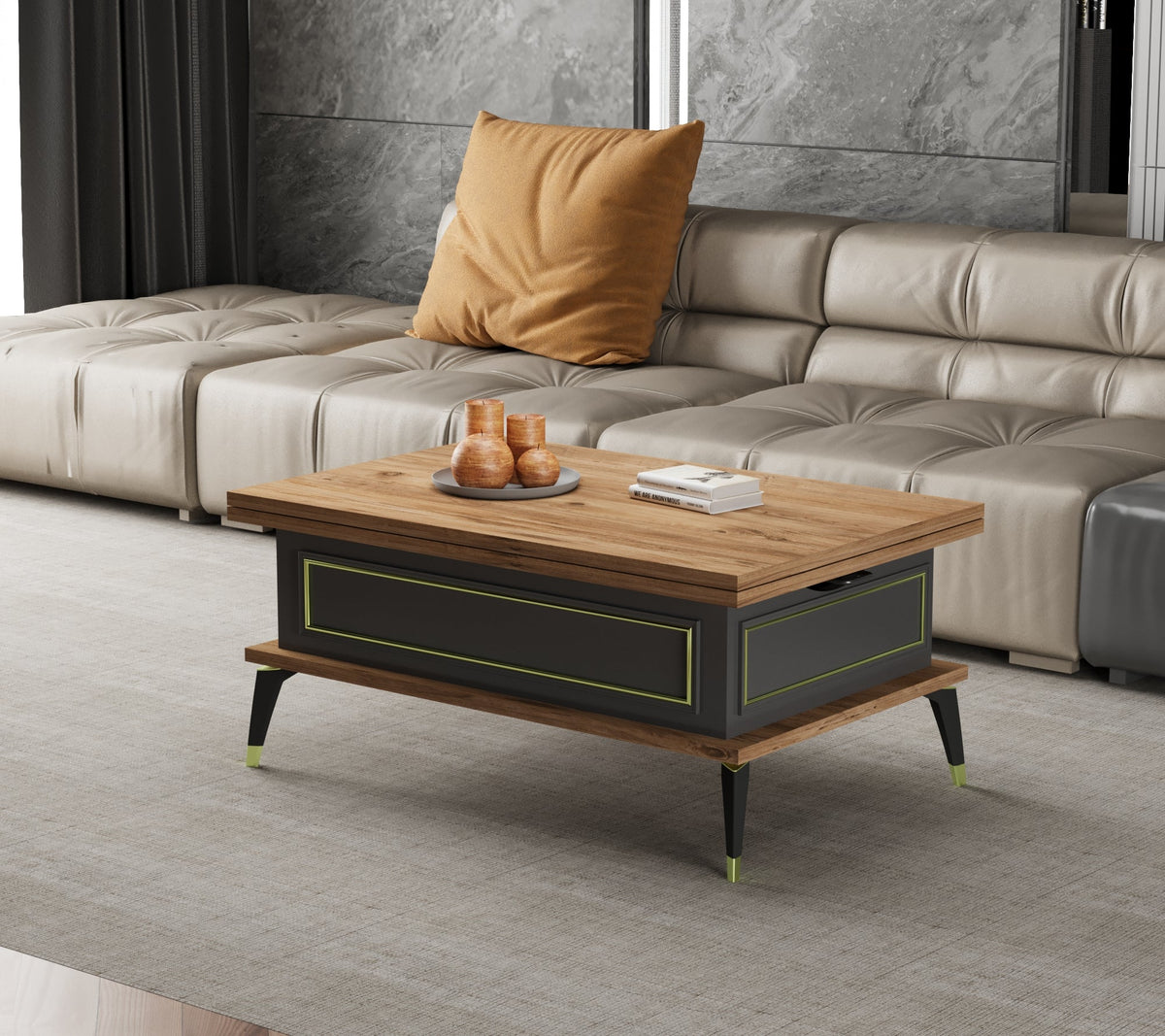 Multifunctional Extendable Coffee Table | Up to 6 Person Dining