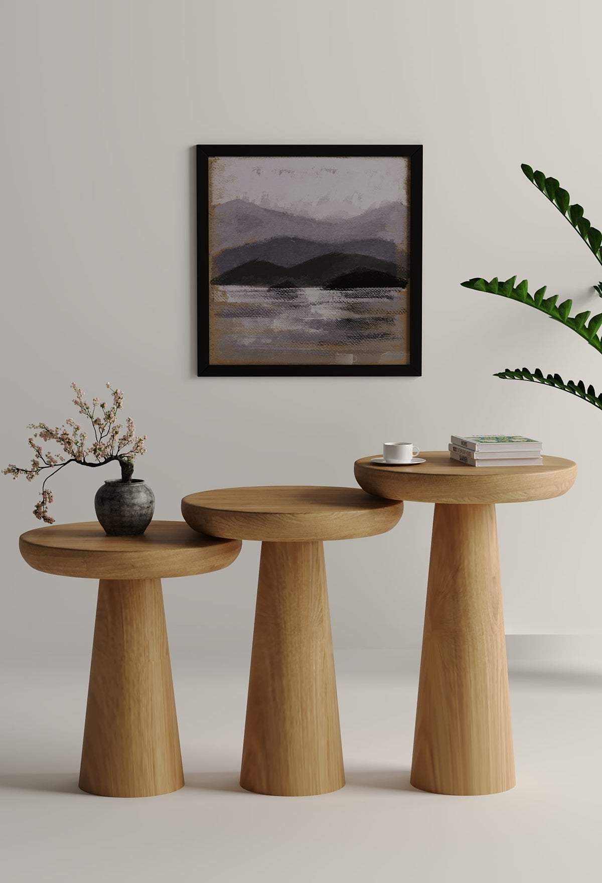 Vera Mushroom Nested & Side Table